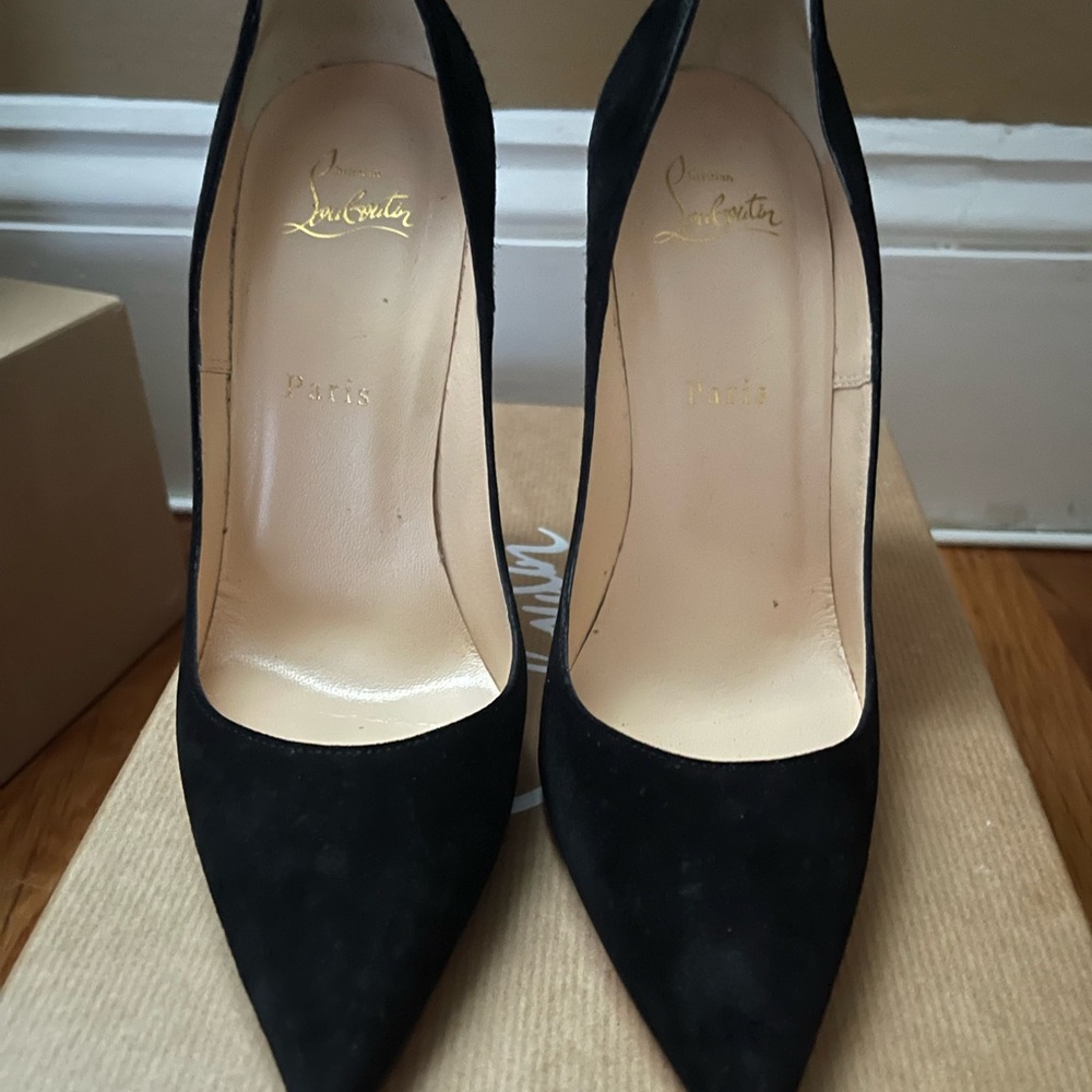Christian Louboutin So Kate 120 Veau Velours - Gem